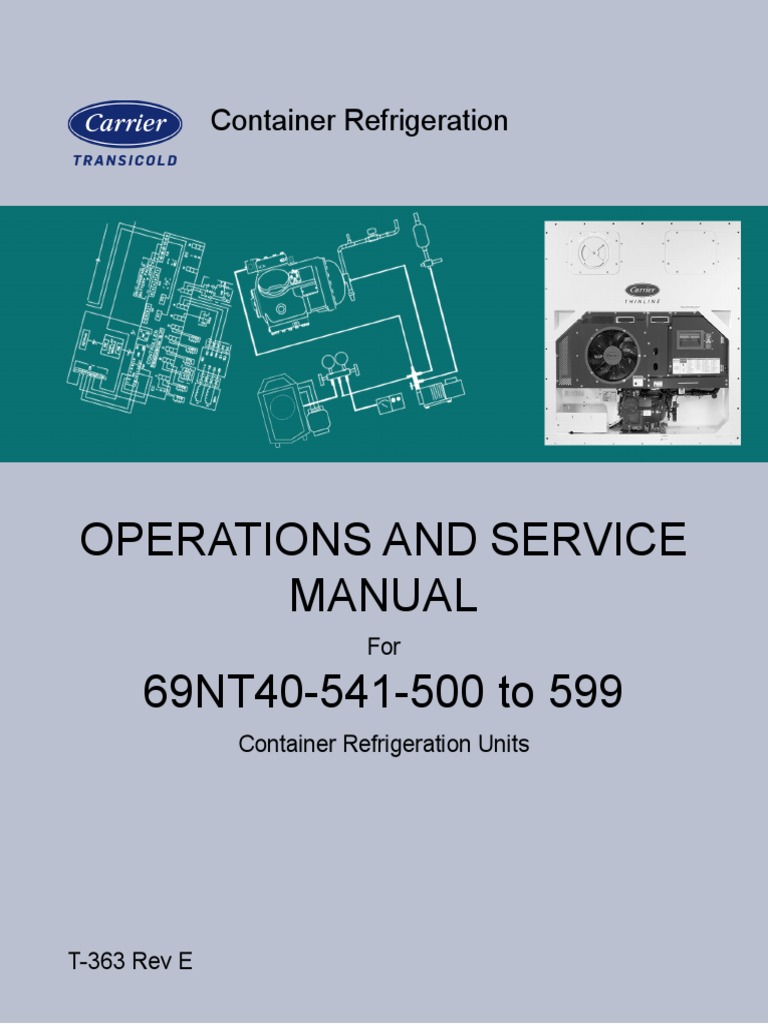 Operation Manual Reefer Container | PDF | Heat Transfer | Automation