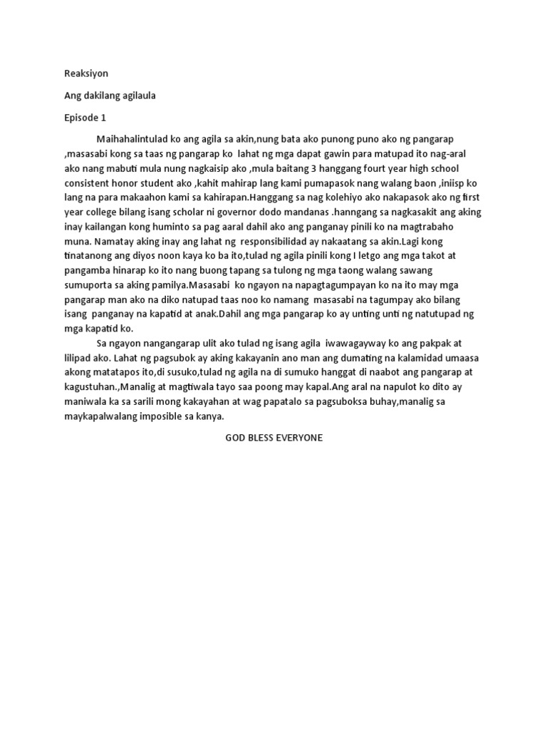 Ang Dakilang Agila | PDF