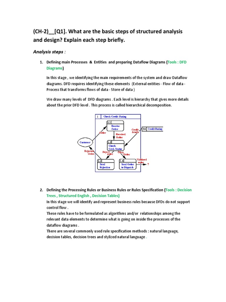Structured Analysis and Design Steps | PDF | Subroutine | Information ...