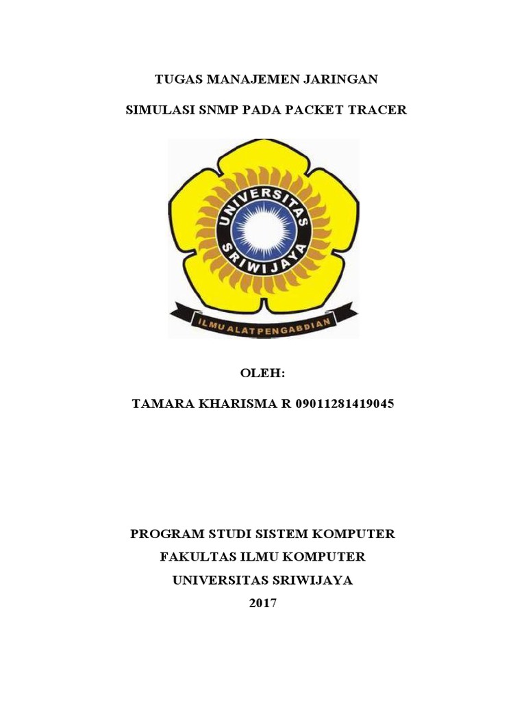 SNMP Pada Packet Tracer | PDF