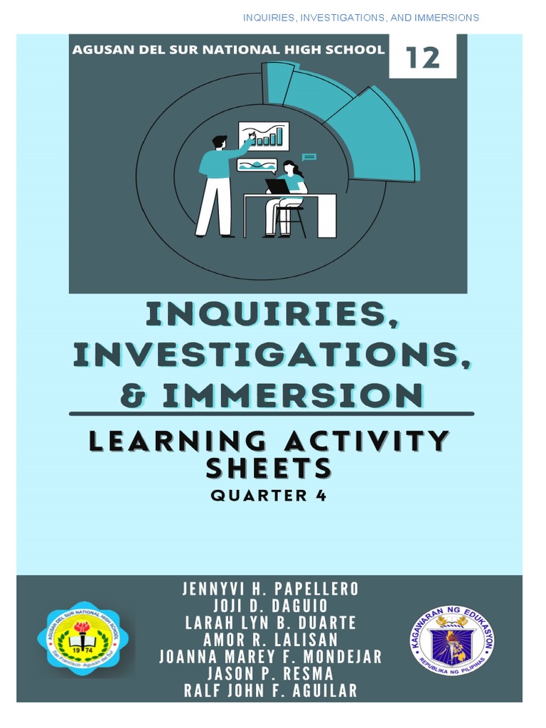 LAS-1 III Q4 Data-Analysis-Method | PDF | Qualitative Research | Data