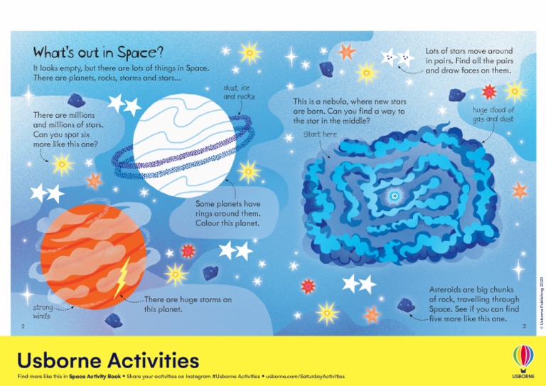 Whats Out in Space - Space Activity Book | PDF