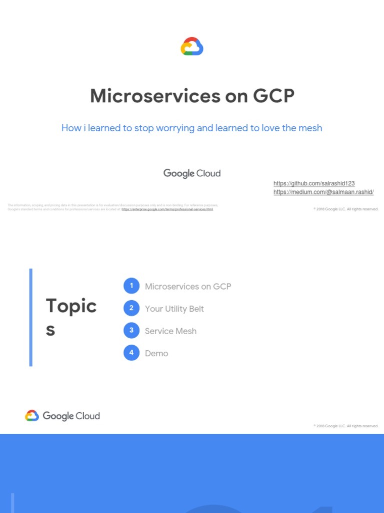 Microservices On GCP: How I Learned To Stop Worrying and Learned To ...