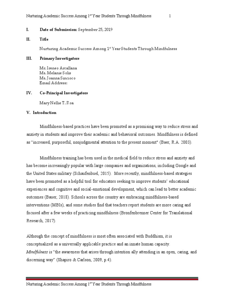 Research Proposal Sample For Nursing Students | Download Free PDF ...