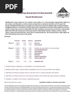 LECIGEL - Formulations Guidelines v1.0 | PDF