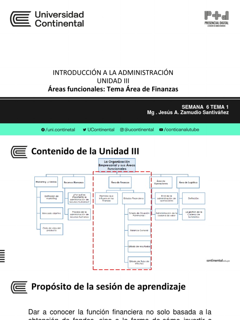 Semana 6 Áreas Funcionales - Tema 3 Área de Finanzas | Descargar gratis ...