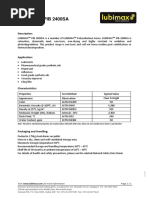 Lubrizol Additives Fact Sheet | PDF | Motor Oil | Lubricant