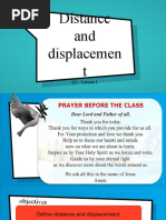 1 - Distance and Displacement Problems and Solutions PDF | PDF | Travel ...