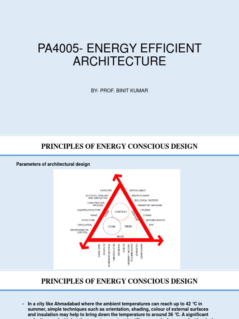 Principles of Energy Concious Design | PDF | Building Insulation | Window