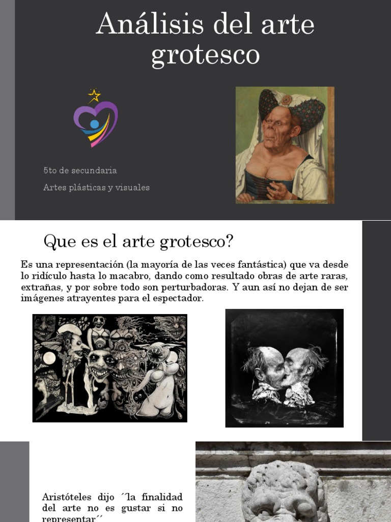 Análisis Del Arte Grotesco | PDF | Grotesco | Pinturas