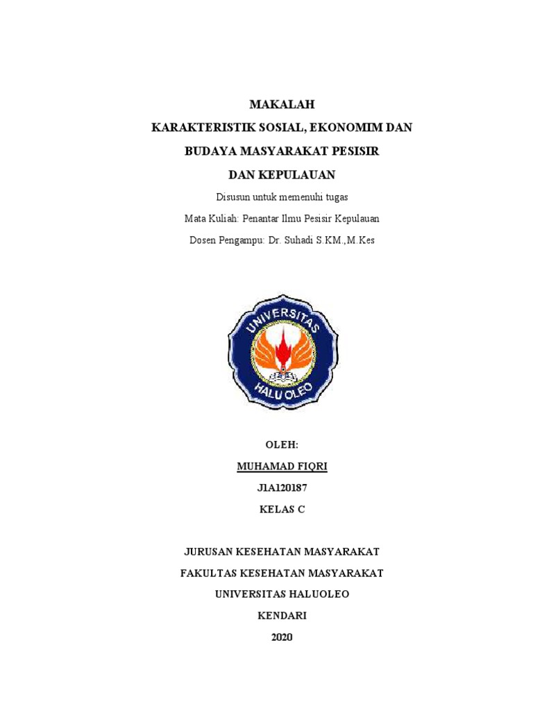 MAKALAH 4 Muhamad Fiqri (J1A120187) | PDF