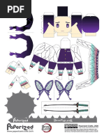 Demon Slayer - Shinobu Kocho Papercraft | PDF