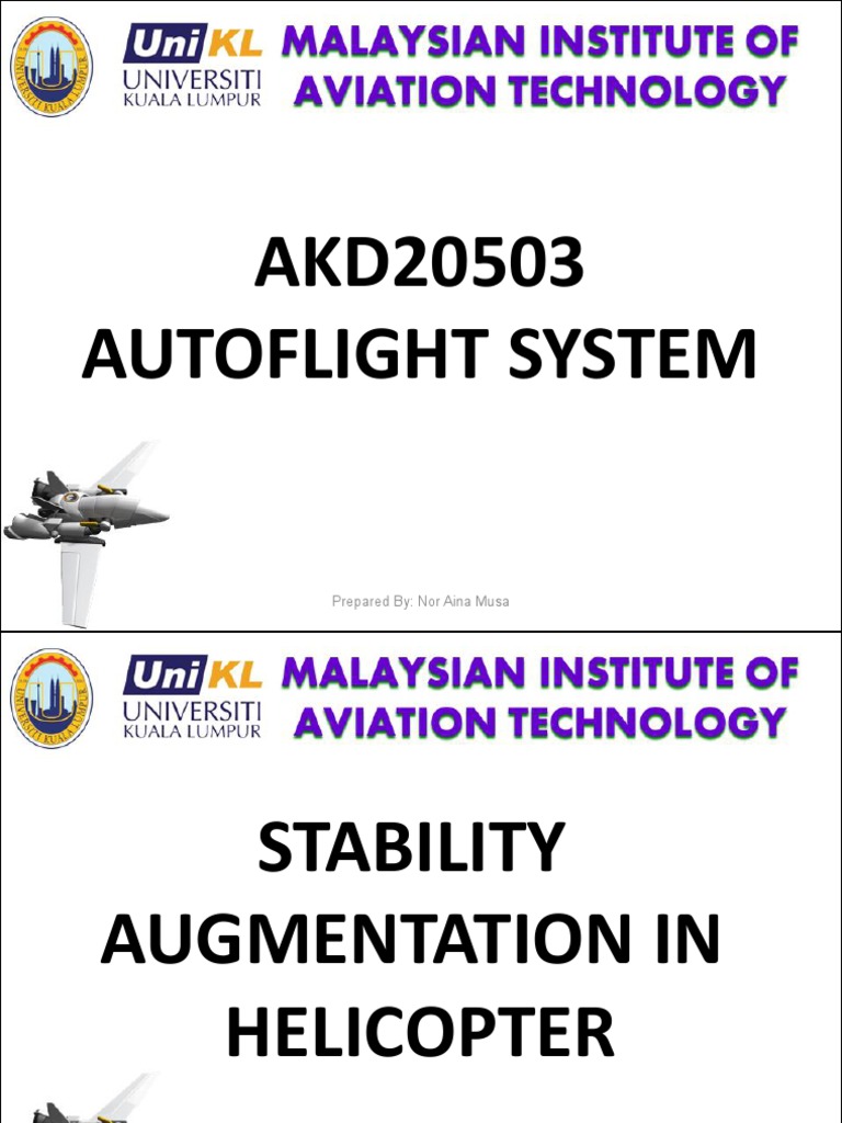 AKD20503 - 5 Stability Augmentation System | Download Free PDF ...