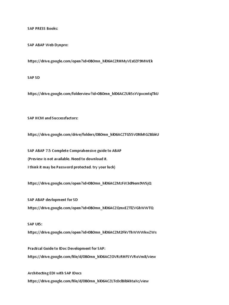 Sap Press Books | PDF