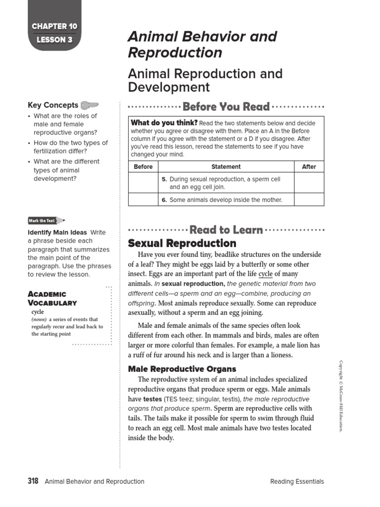 G7-Chapter 10-Lesson 3 | PDF | Egg | Fertilisation