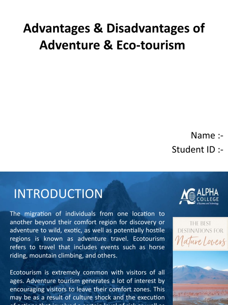 Ecotourism: Pros and Cons in Egypt & Ghana | PDF | Egypt | Tourism