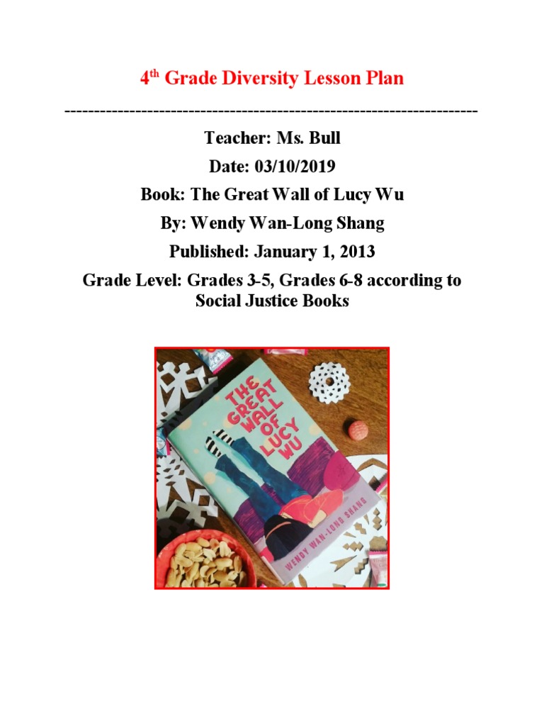 Diversity Lesson Plan | PDF | Lesson Plan | Pedagogy