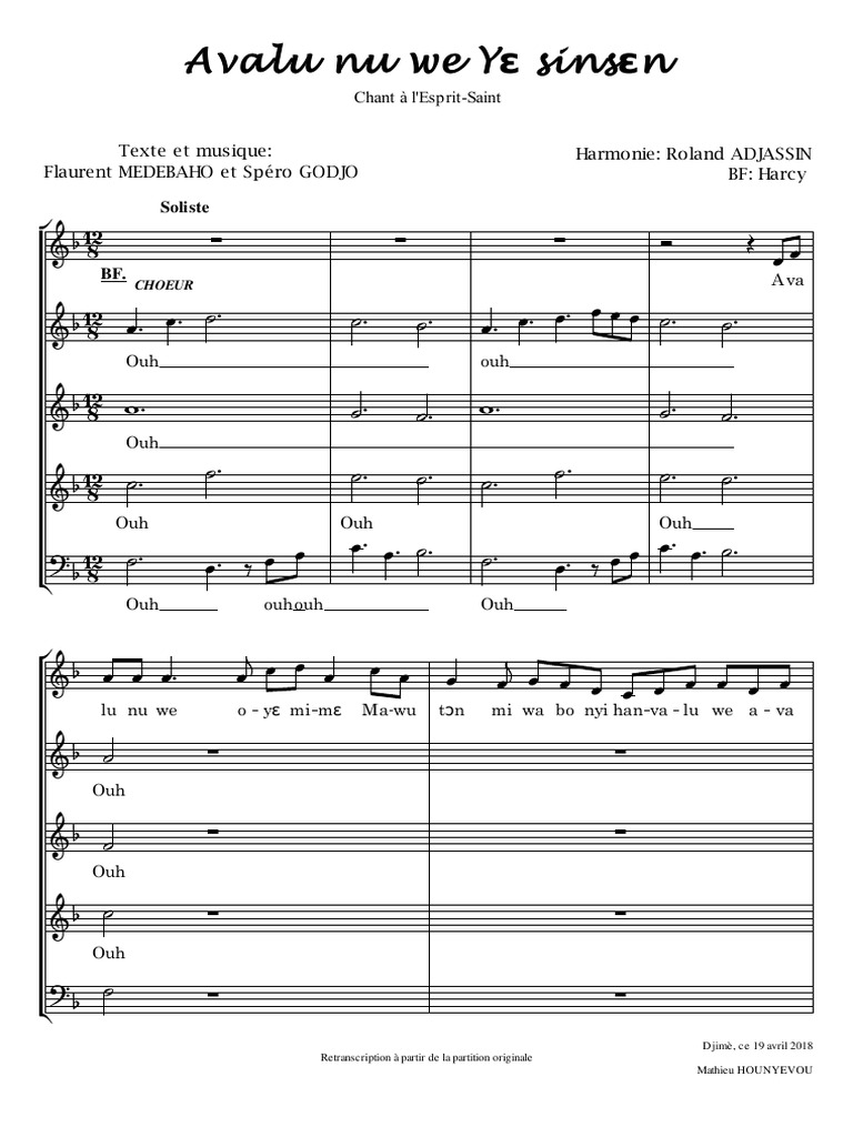 Avalu Nu We Version Finale-1 | PDF