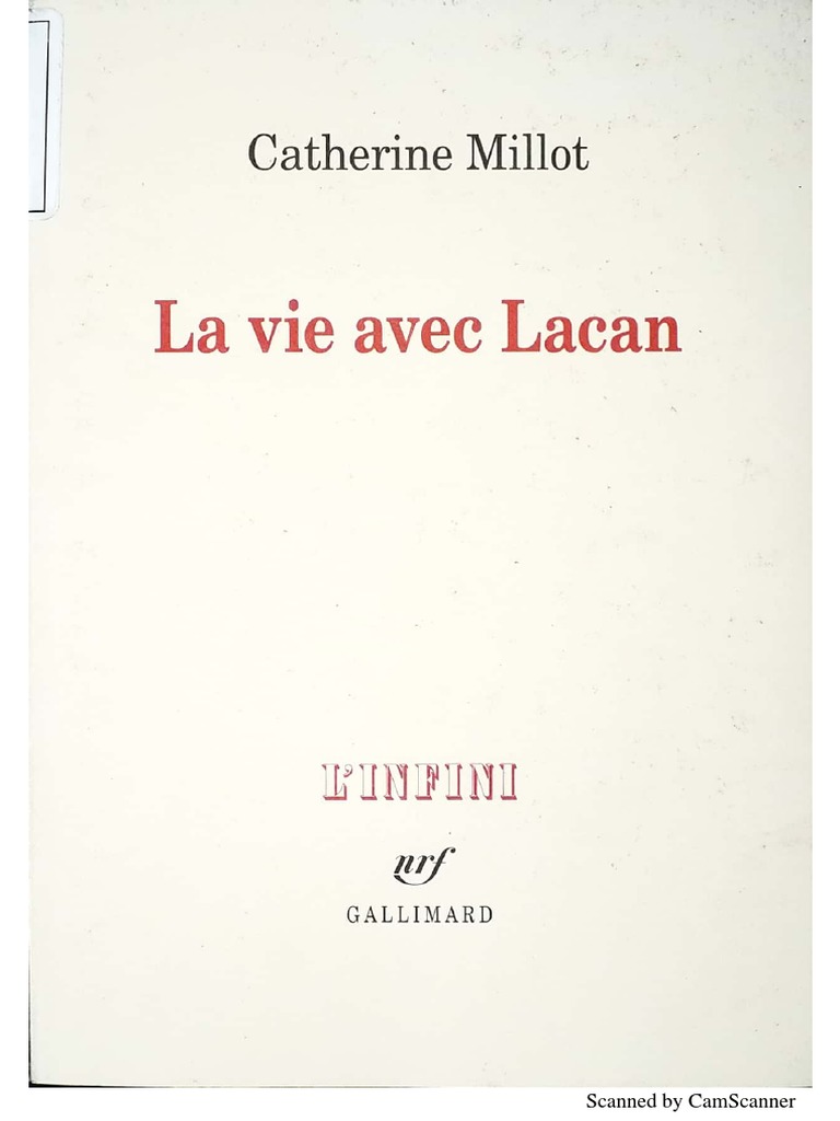 La Vie Avec Lacan Catherine Millot | PDF