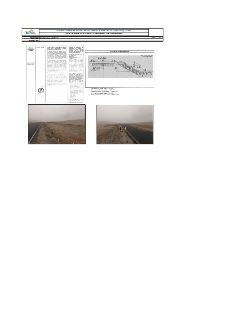 Diseño de Enrocados de Protección | PDF | Suelo | Ingeniería mecánica