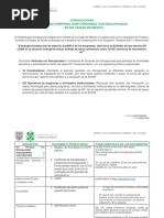 Convocatoria Cacdi | PDF
