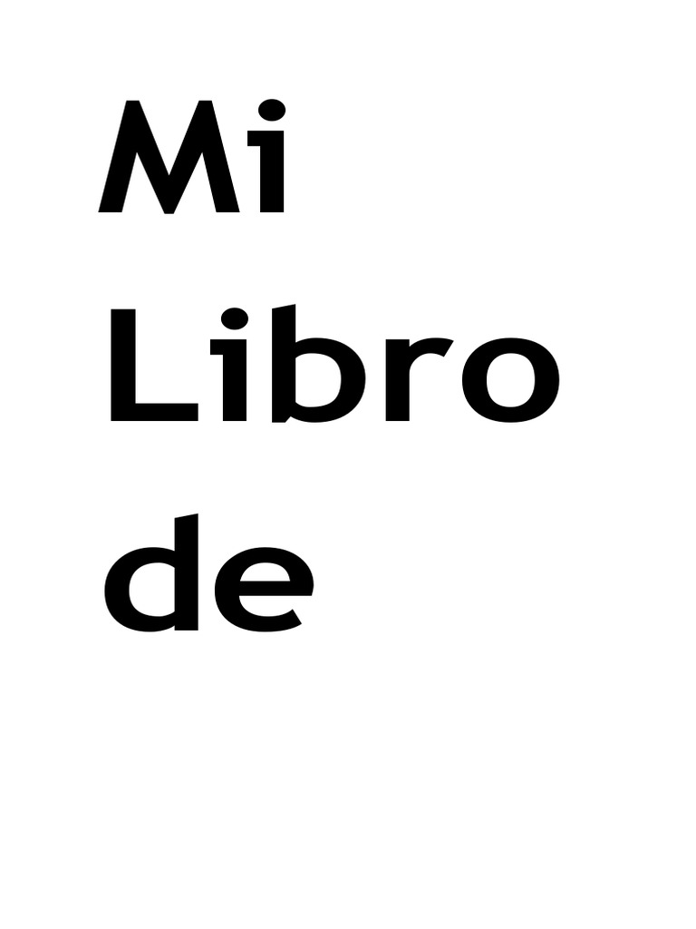 Mi Libro De Textura Pdf