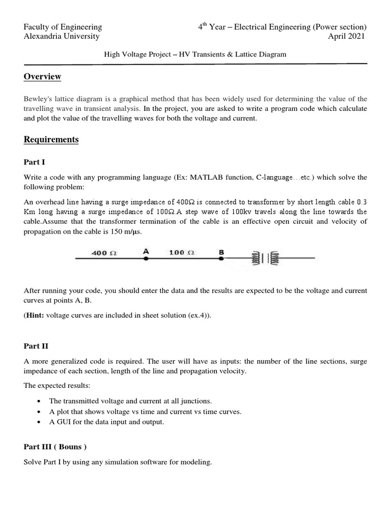 HV Project | PDF | Transformer | Electrical Impedance