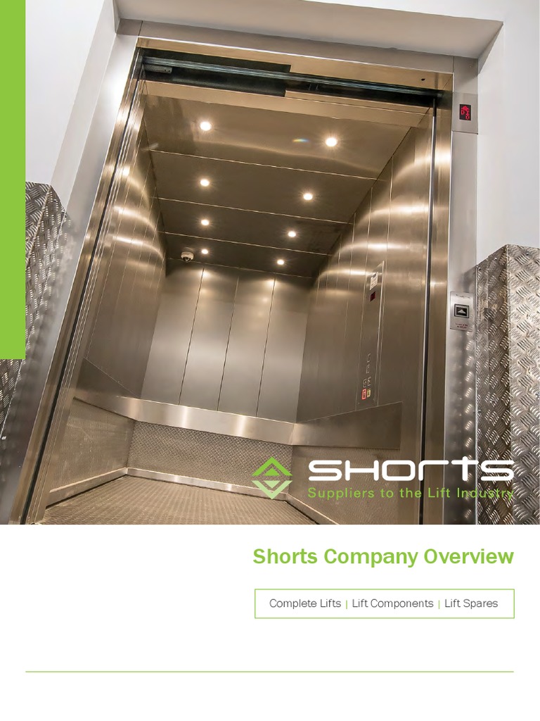 Shorts Overview Brochure LR | PDF | Elevator | Transport
