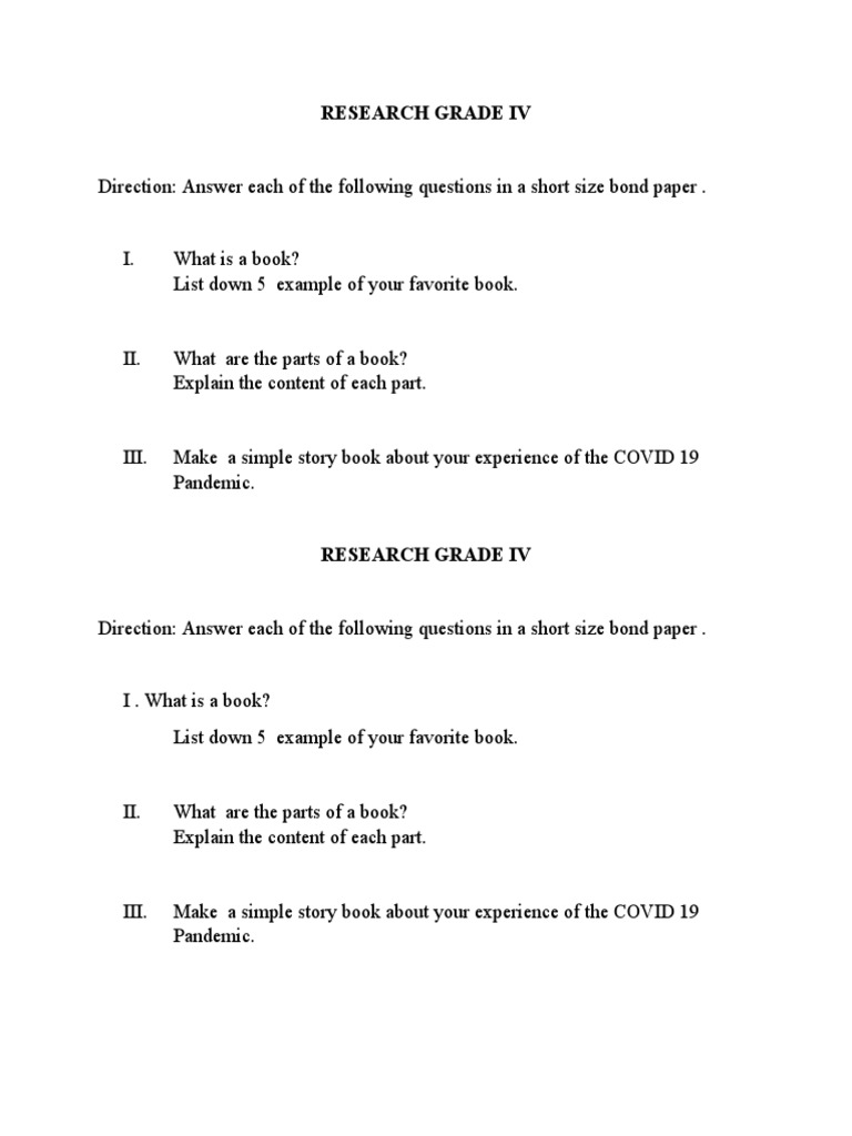 Research Grade Iv | PDF | Science | Science And Technology
