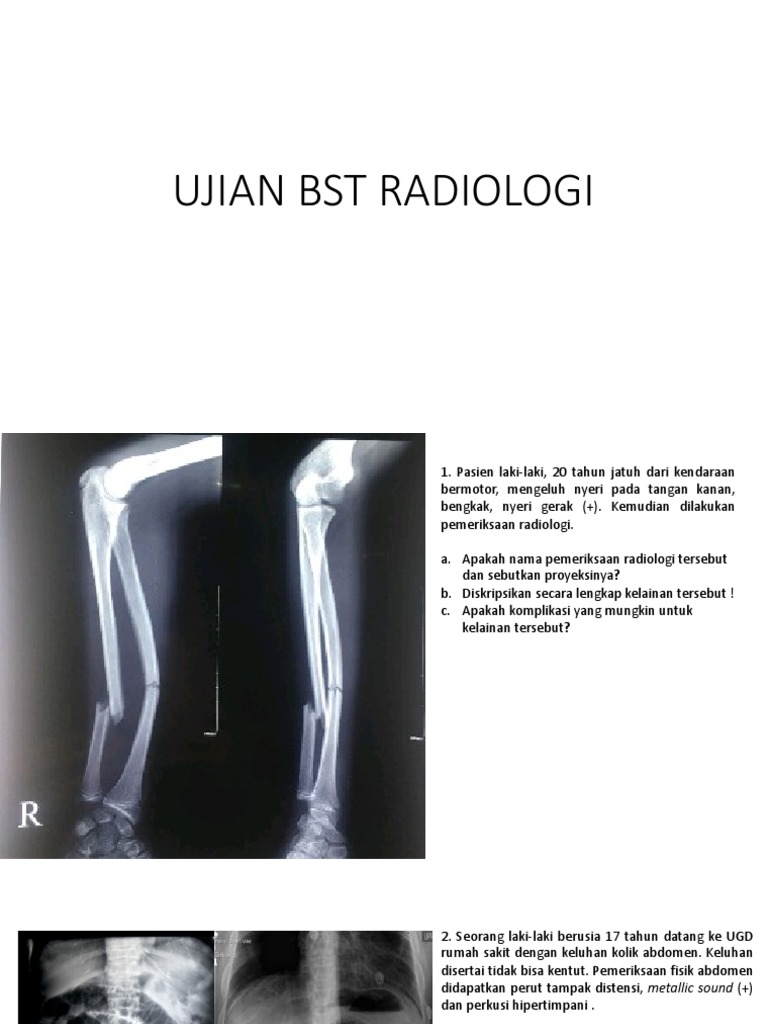 Soal BST Radiologi | PDF
