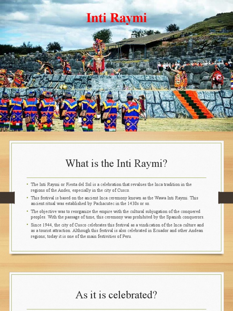 Inti Raymi | PDF | Inca Empire | Andes