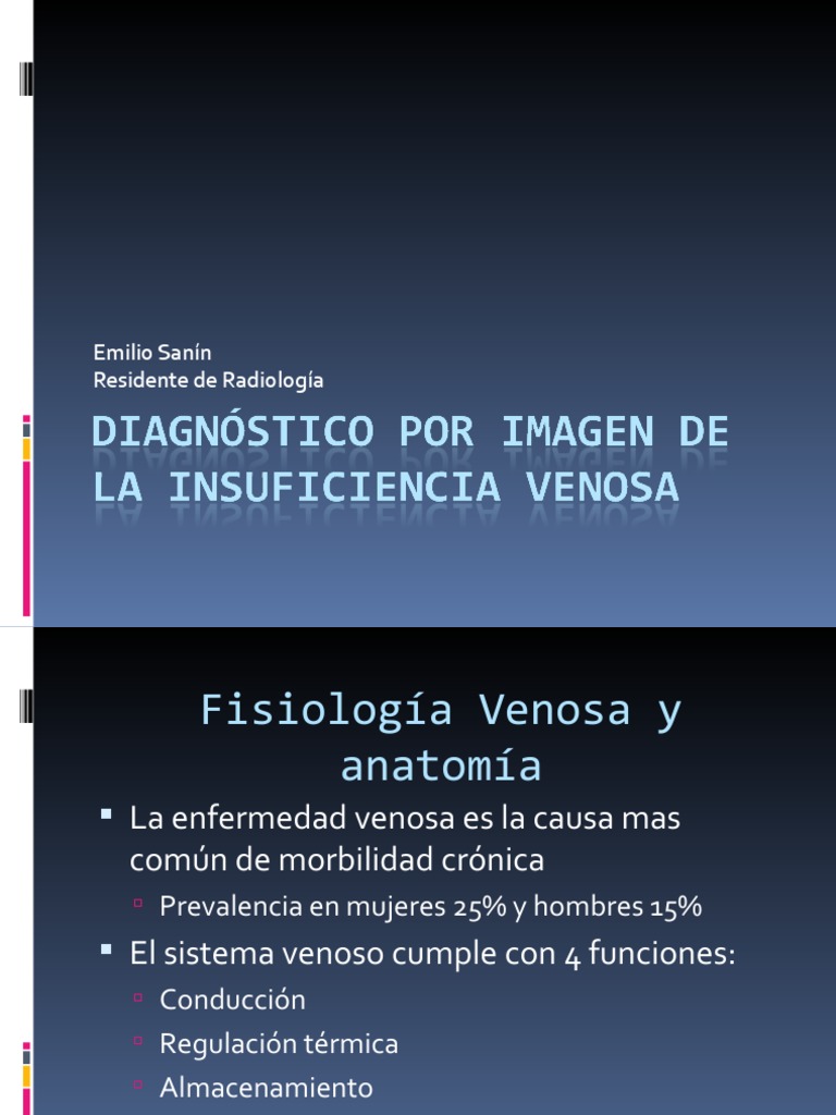 Insuficiencia Venosa Doppler Pdf Venas Varicosas Vena