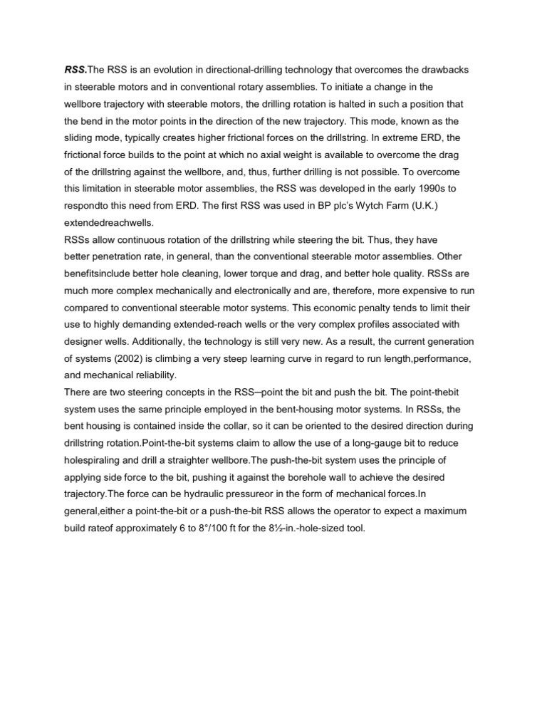 Rotary Steerable Systems | PDF