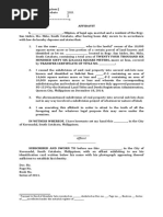 DAR - Application For Issuance of Land Transfer Clearance | PDF ...
