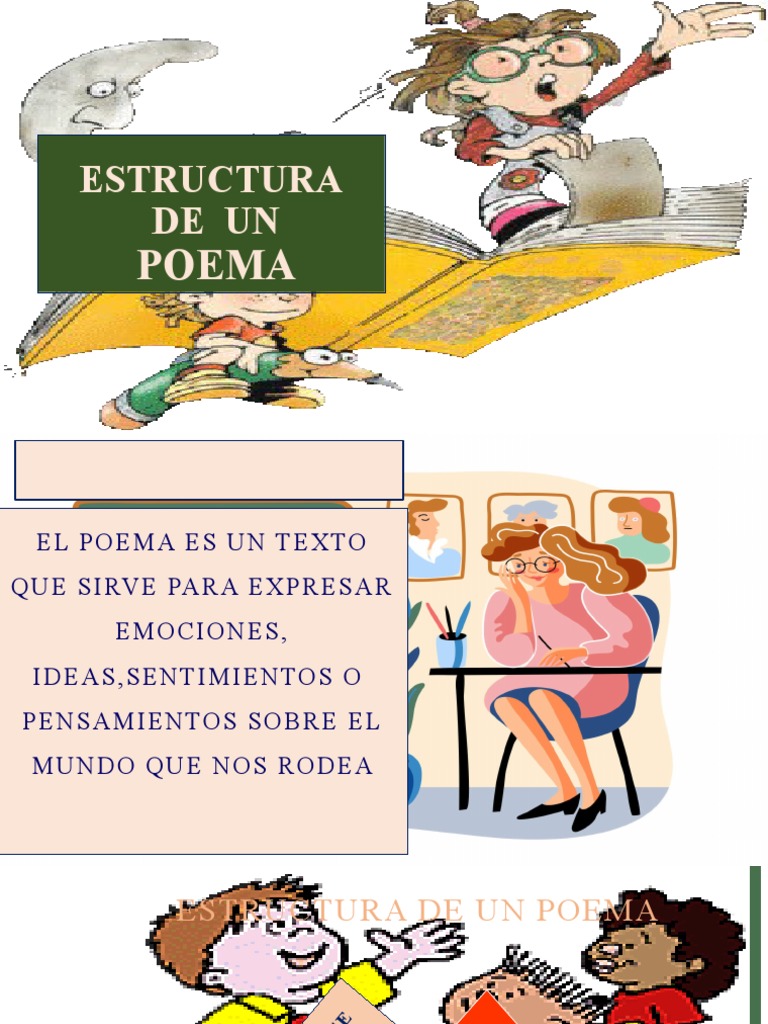 Estructura de un Poema Explicada | PDF | Poesía | Idiomas