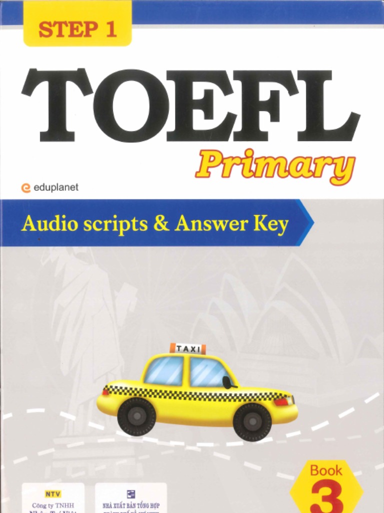 TOEFL Primary Step 1 Book 3 Audio Script and Answer Key | PDF