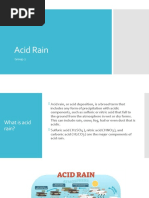 Acid Rain | PDF | Greenhouse Effect | Oxide