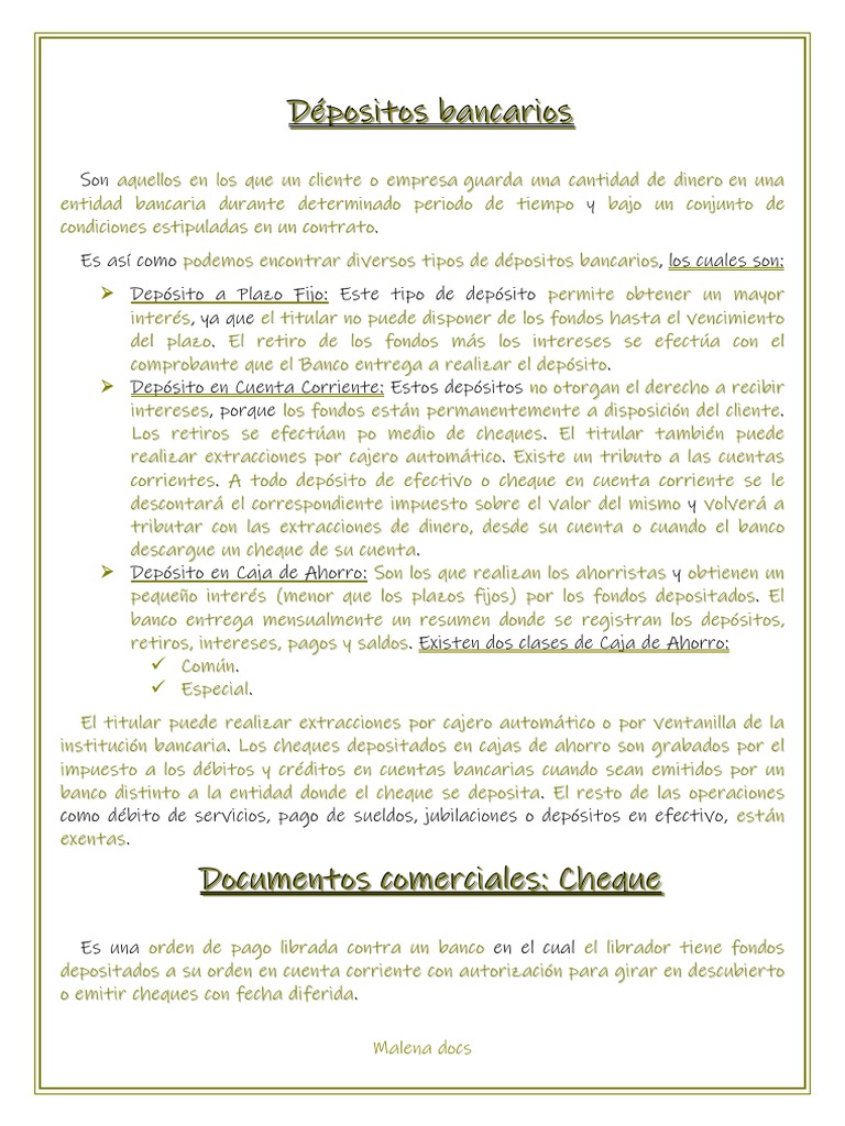 Cómo Endosar Cheques en Banreservas | PDF | Cheque | Bancos