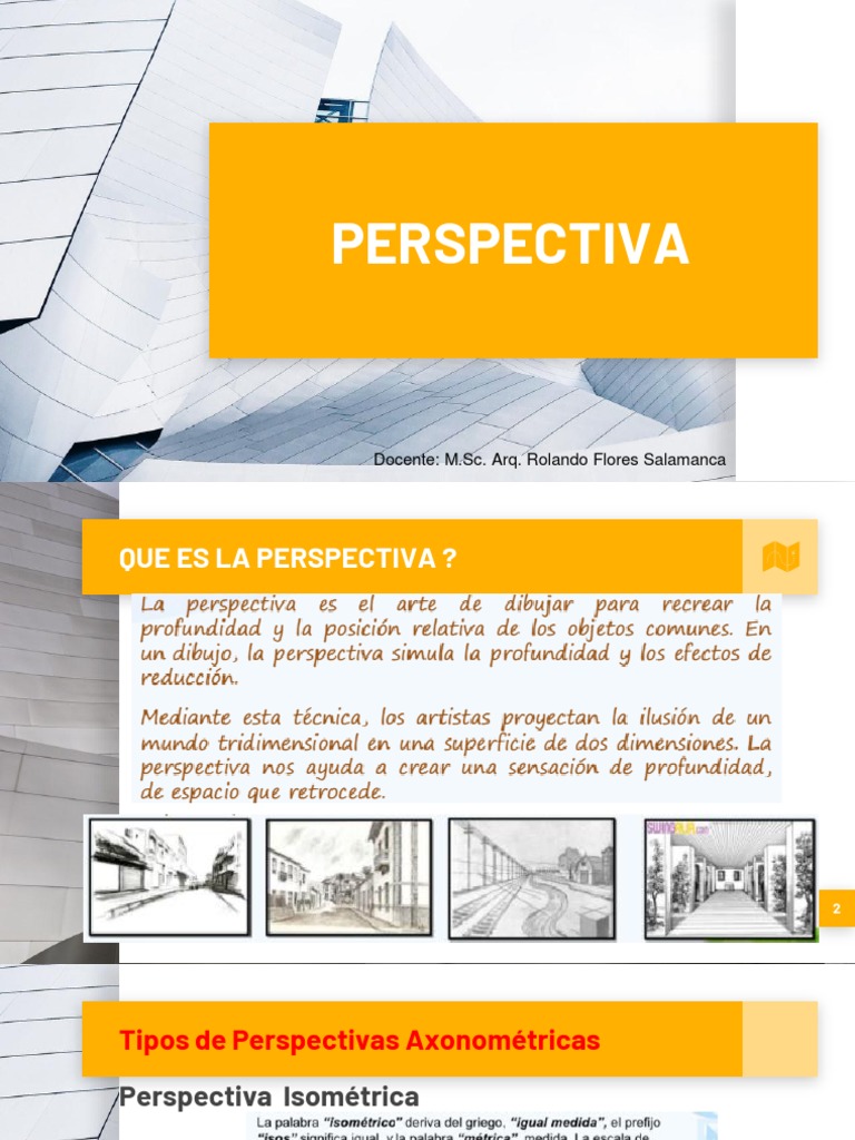 Tema 2 Perspectiva | PDF | Perspectiva (Gráfica) | Elipse