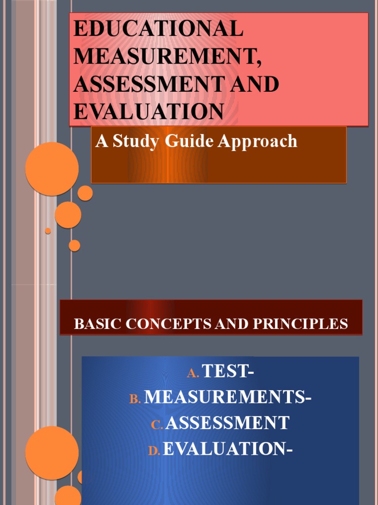 2-Introduction To Educational Measurement-Assessment-and Evaluation ...
