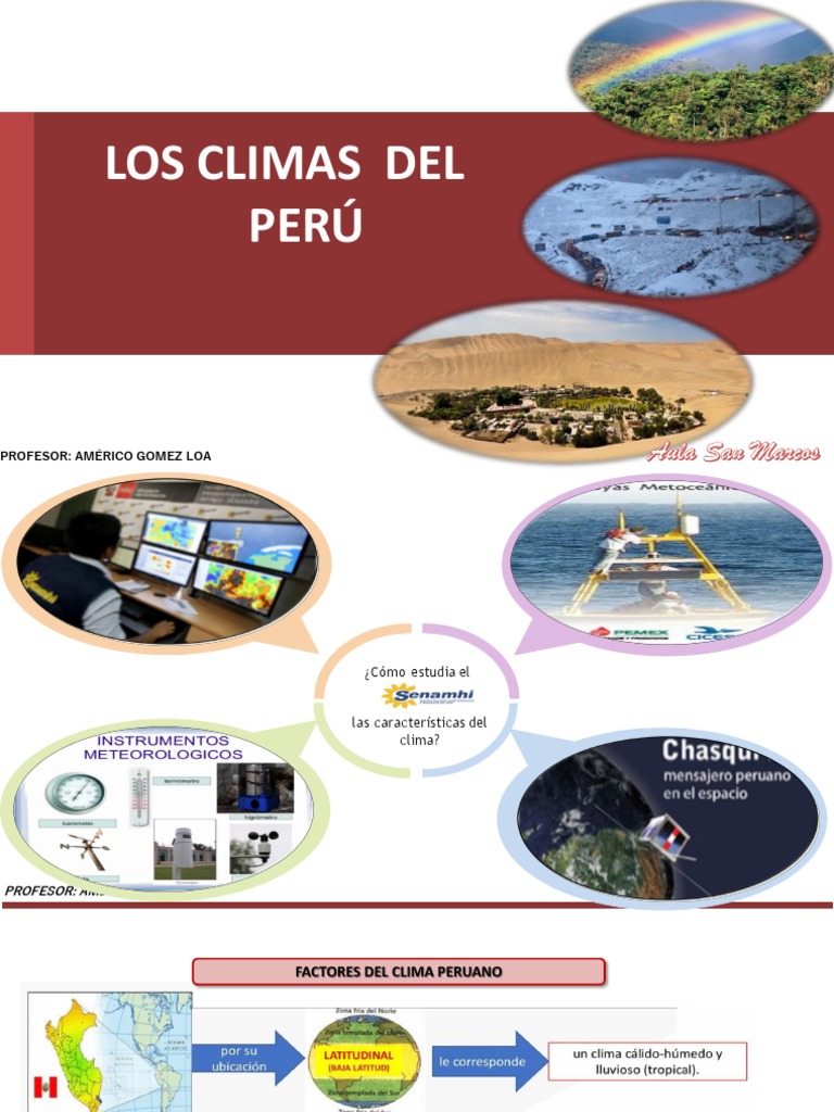 Climas del Perú: Tipos y Características | PDF | Clima templado | Clima