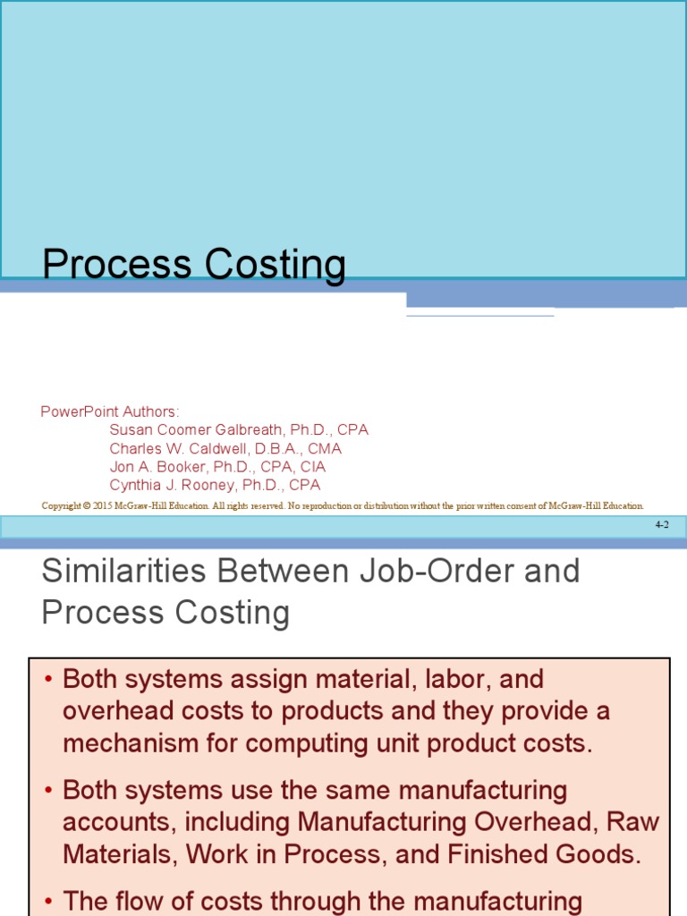Chapter 10 - Process Costing | PDF | Inventory | Management Accounting