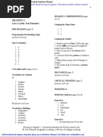 Unit 3 Test: Listening | PDF | Chimpanzee | Fly