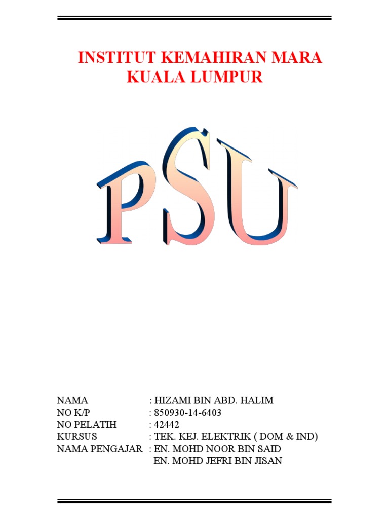 Main Switch Board Pdf