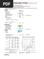 Bowles - Soil Spring Constant For Pile (Chapter 16) | PDF