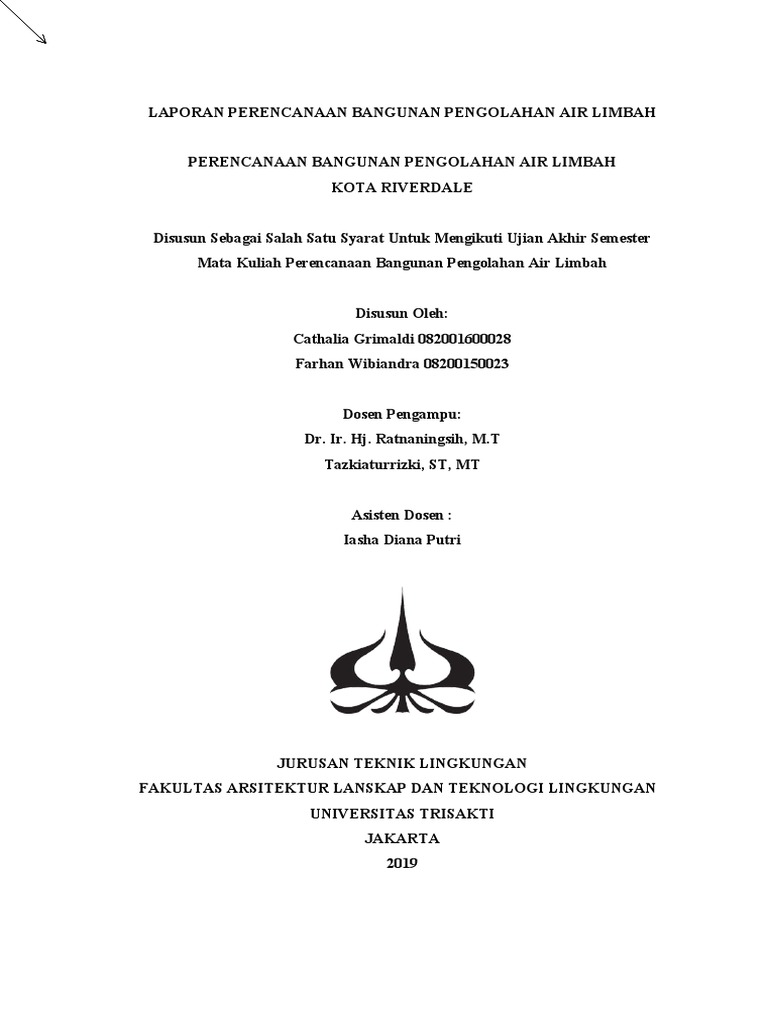 Laporan - PBPAL - Kota - Riverdale Masteran | PDF