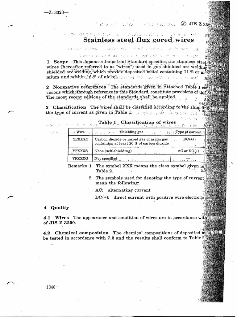 Jis Z 3323-1999 | PDF