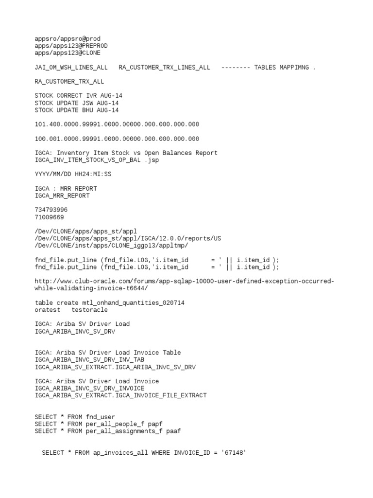 Apps Tables STR | PDF | Data Management Software | Computer Science