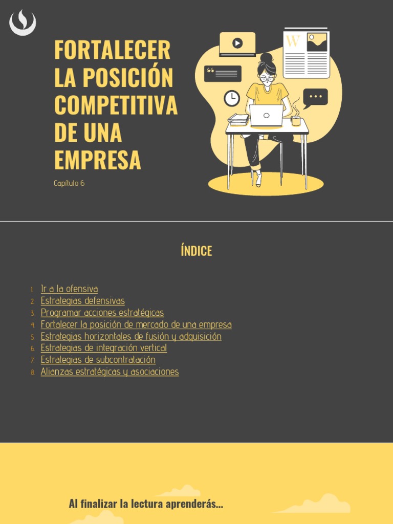 Fortalecer la Posición Competitiva Empresarial | PDF | Cadena de valor ...