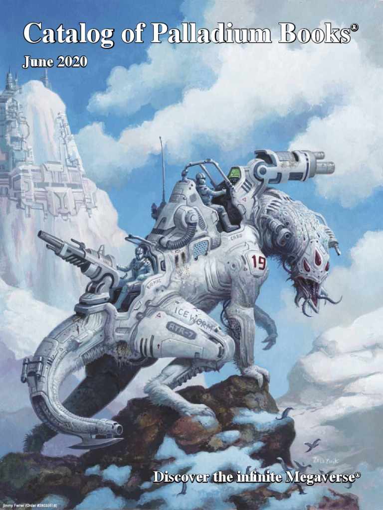 Catalog of Palladium Books: June 2020 | PDF